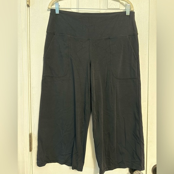 Tuff Athletics | Pants & Jumpsuits | Tuff Athletics Black Wideleg Pants ...